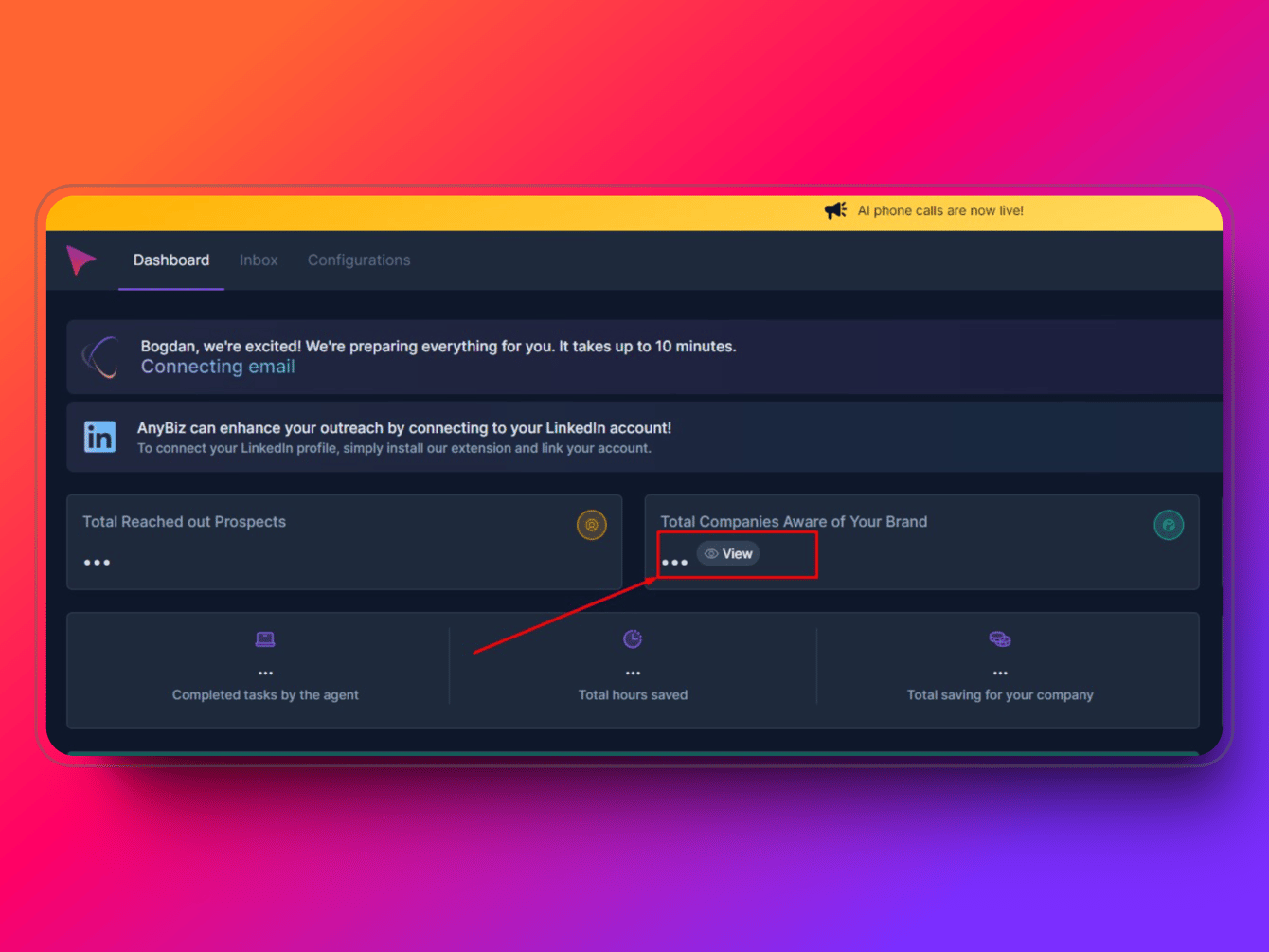 How Is Awareness Range Measured, and What Do the Icons Mean in AnyBiz.io?